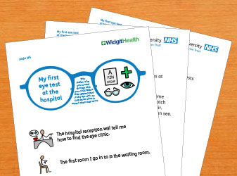 Widgit Health - My First Eye Test at the Hospital